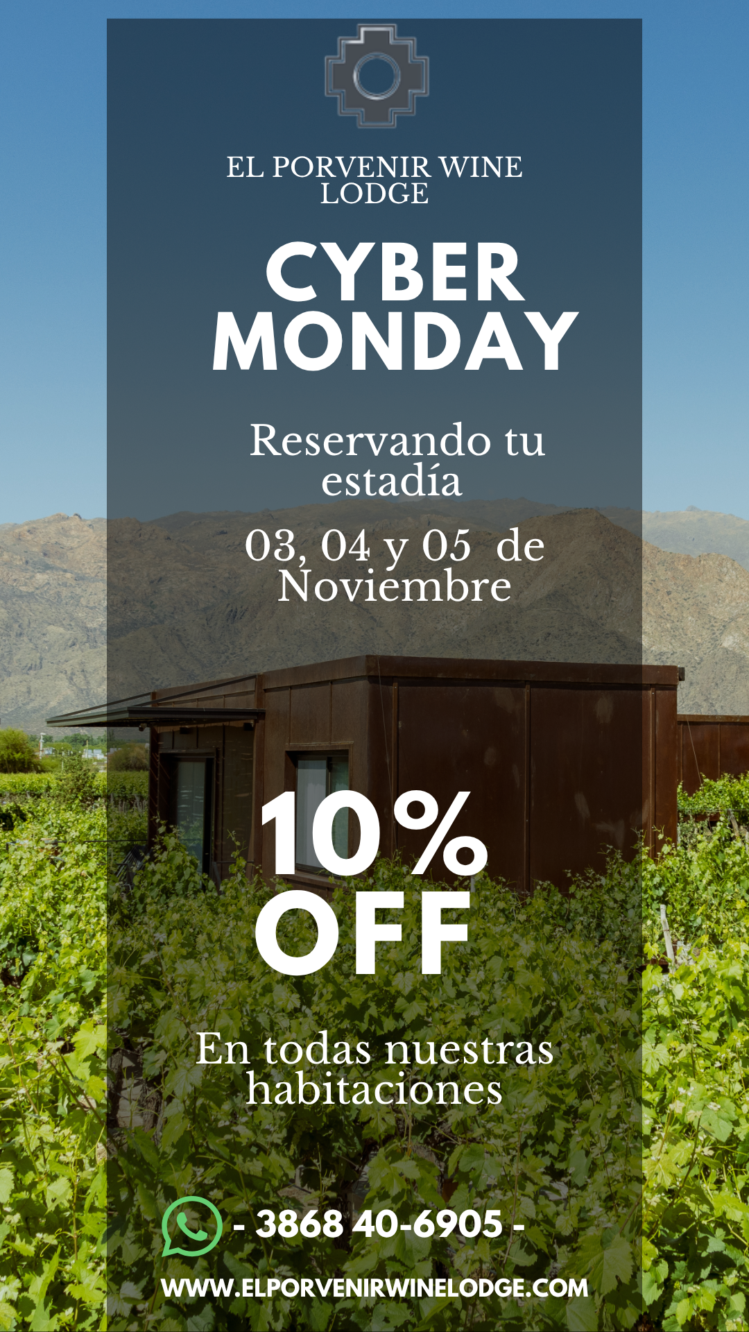 El Porvenir Wine Lodge – Hospedaje en Cafayate, Salta